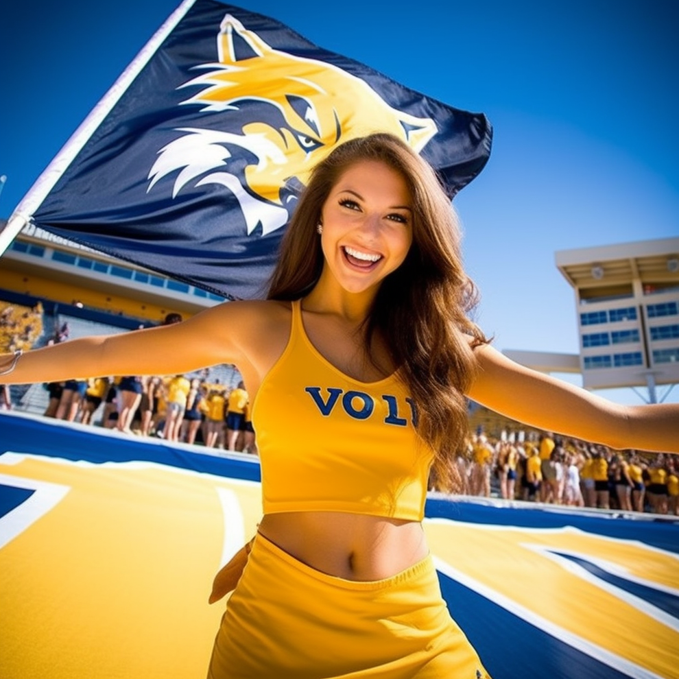 Custom Cheer Leading and Field Runner Flags – Fest Flags