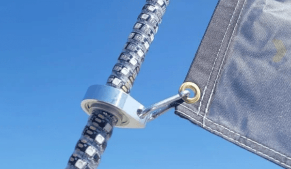 Premium LED Whip Swivel Flag Clips – Fest Flags