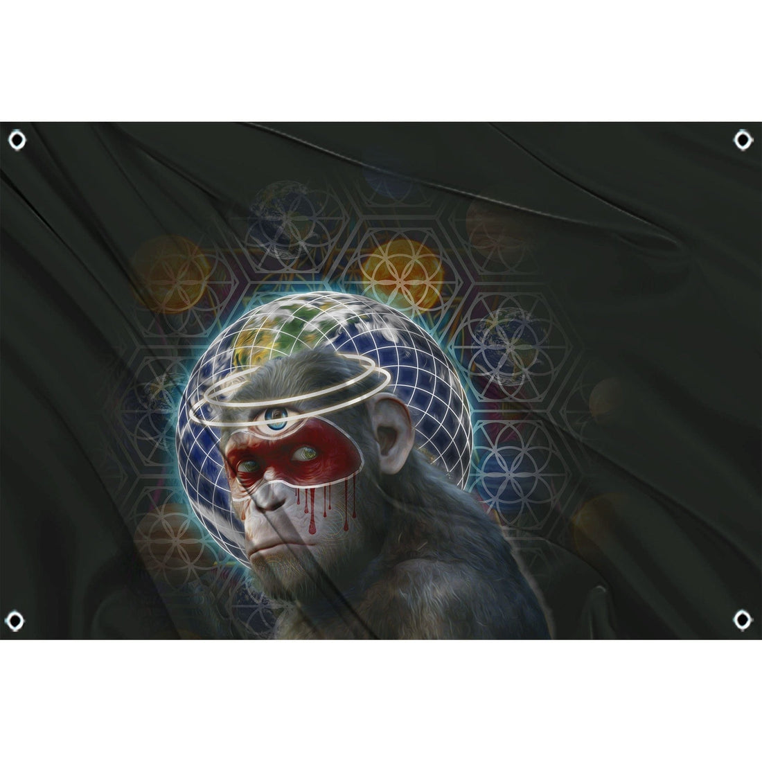 Monkey Flag | Trippy Flags – Fest Flags